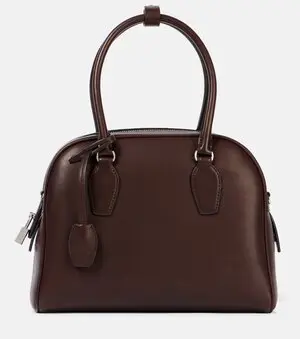 THE ROW India Leather Tote Bag - Brown