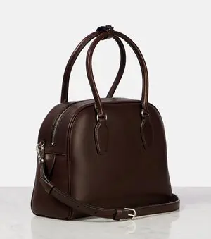 THE ROW India Leather Tote Bag - Brown