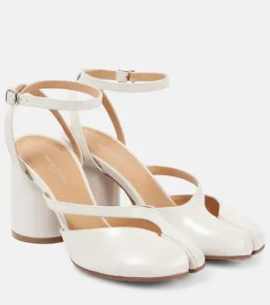 MAISON MARGIELA Tabi Leather Pumps - White