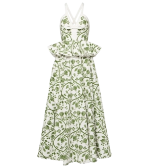 Giambattista Valli Cotton Maxi Dress - White
