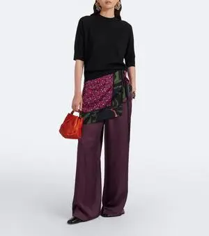 Dries Van Noten Leather Ankle Boots - Black