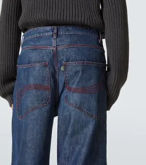 ERL Indiana Wide-leg Jeans
