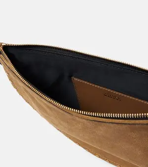 Isabel Marant Étoile Oskan Soft Zipped Shoulder Bag - Beige