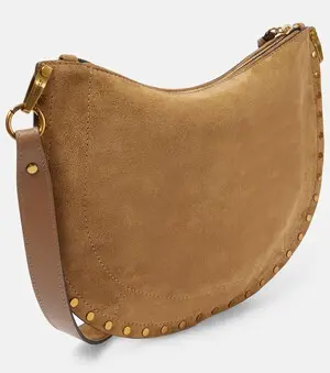 Isabel Marant Étoile Oskan Soft Zipped Shoulder Bag - Beige