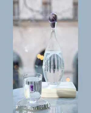 ANNA NEW YORK Elevo Decanter - Amethyst