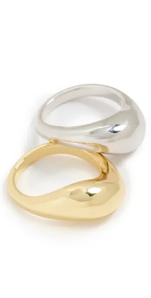 Shashi Wayne Ring Set - Gold/silver