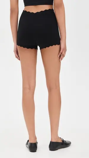 NIA Mazzy Knit Shorts - Black