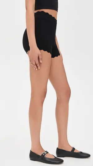 NIA Mazzy Knit Shorts - Black