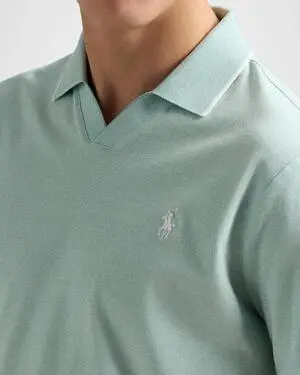 Polo Ralph Lauren Apos;s Jacquard Mesh Polo Shirt - Green