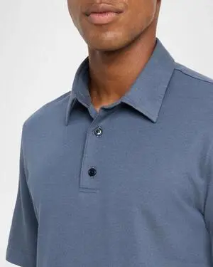 Brioni Apos;s Jersey Pique Polo Shirt - Navy
