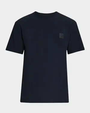 Stone Island Mercerized Cotton Ghost T-shirt - Navy Blue