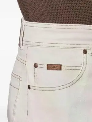 TOD'S Pressed-crease Jeans