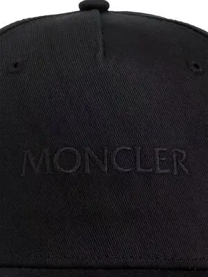 Moncler Embroidered Gabardine Cap