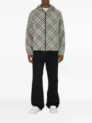 Burberry Checked Reversible Jacket - Neutrals