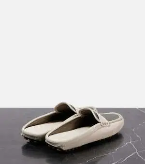 Brunello Cucinelli Monili Suede Mules