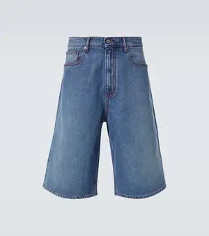 ERL Indiana Denim Bermuda Shorts