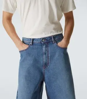 ERL Indiana Denim Bermuda Shorts