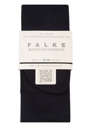 Falke Sensitive London Stretch Cotton Socks - Navy