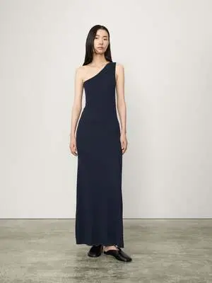 LISA YANG STORE Oliva One-shoulder Maxi Dress