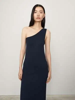 LISA YANG STORE Oliva One-shoulder Maxi Dress
