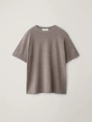 LISA YANG Johannes T-shirt - Deep Truffle