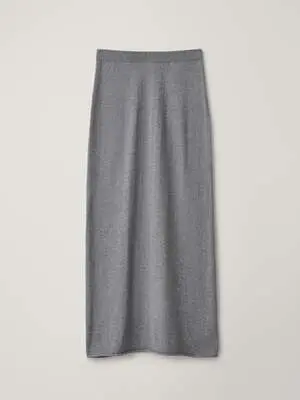 LISA YANG STORE Charlotta Maxi Skirt - Cloud