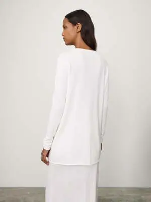 LISA YANG The Maurie Sweater - Salt