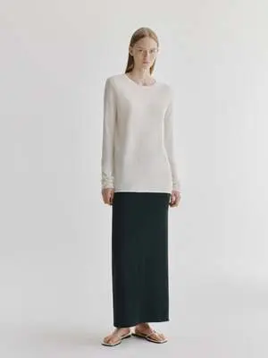 LISA YANG The Maurie Sweater - Salt