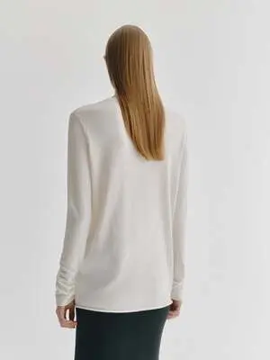 LISA YANG The Maurie Sweater - Salt
