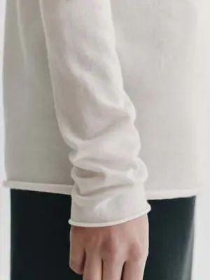 LISA YANG The Maurie Sweater - Salt