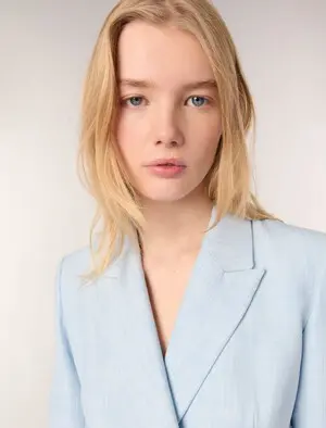 Maje Viscose Suit Jacket