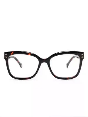 Carolina Herrera Butterfly Eyeglasses - Brown