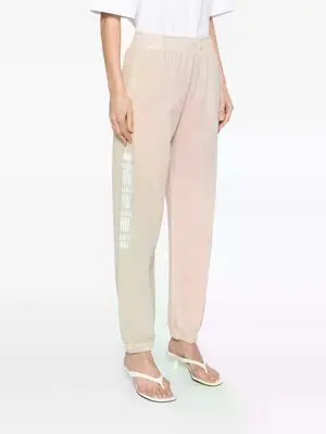 Pinko Logo-print Track Pants - Neutrals