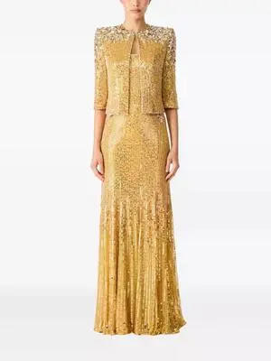 Jenny Packham Gaia Jacket - Gold