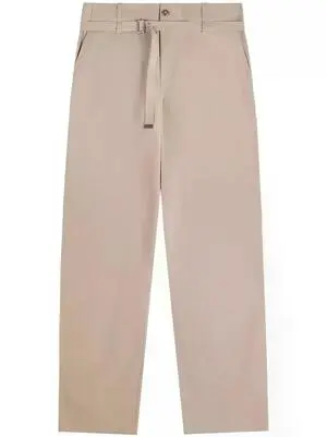 TOD'S Belted Straight-leg Trousers