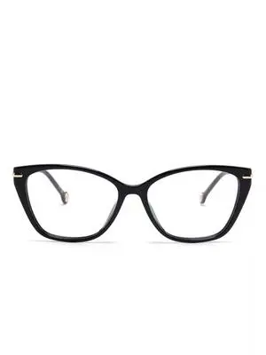 Carolina Herrera Cat Eye Eyeglasses - Black
