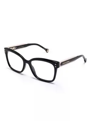 Carolina Herrera Square-frame Eyeglasses - Black
