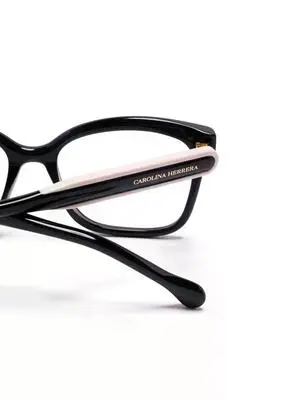 Carolina Herrera Square-frame Eyeglasses - Black
