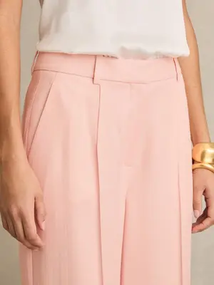 REISS Magda Wide-leg Suit Trousers