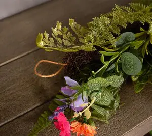 HOME REFLECTIONS 6' Spring Wildflower Garland