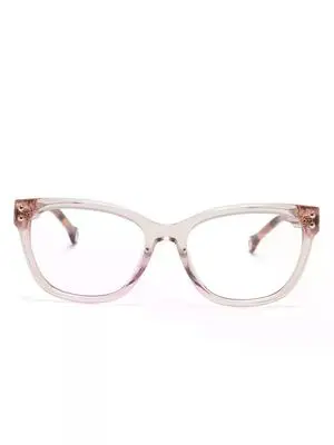 Carolina Herrera Square-frame Eyeglasses - Pink