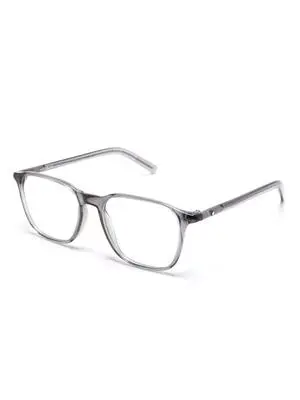 Montblanc Square-frame Glasses - Grey