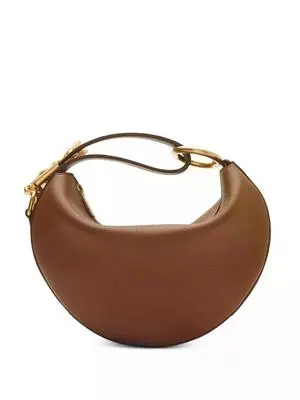 Burberry Mini Knight Arc Shoulder Bag - Brown