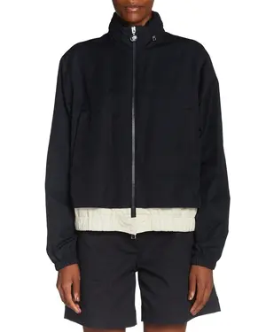 Moncler Janze Contrast Jacket - Navy