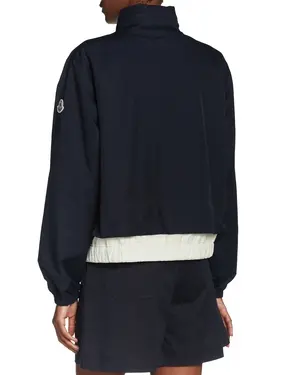 Moncler Janze Contrast Jacket - Navy
