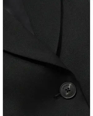 REISS Tailored Single-breasted Blazer - Black