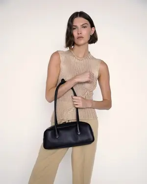 HYER GOODS La Strada Shoulder Bag - Black