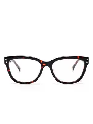 Carolina Herrera Cat-eye Frame Glasses - Brown