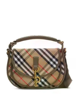 Burberry Small Clip Crossbody Bag - Neutrals