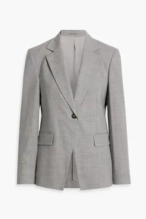 Brunello Cucinelli Bead-embellished Wool-blend Blazer